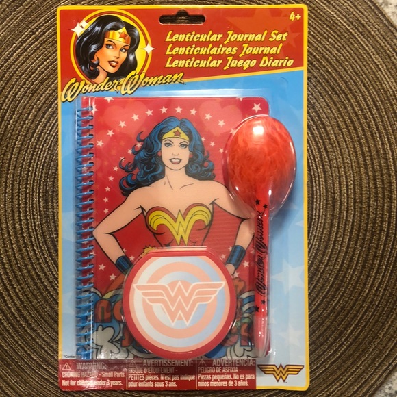 DC Comics | Office | Wonder Woman Lenticular Journal Set | Poshmark